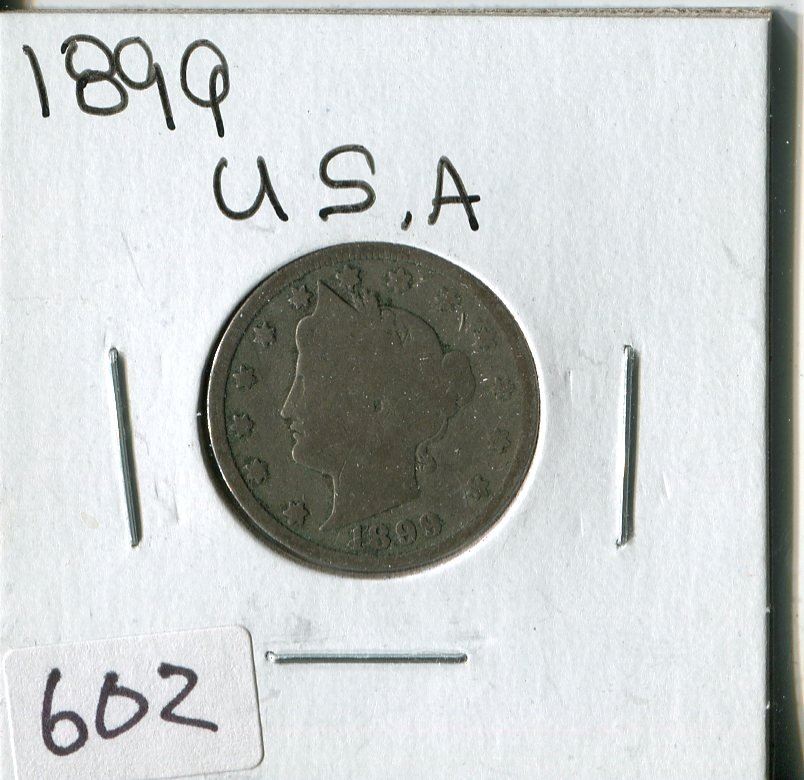 FIVE CENT COIN (USA, BARBER) *1899* - Schmalz Auctions