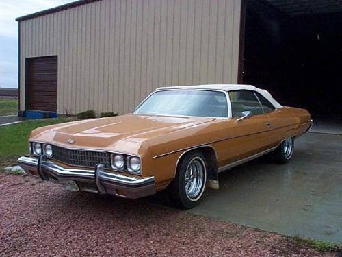 1973 CHEVROLET CAPRICE CONVERTIBLE 2DR