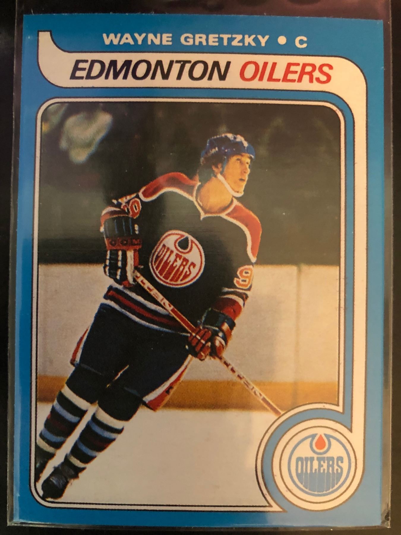 1979-80 O-Pee-Chee Rookie Reprint Wayne Gretzky #18