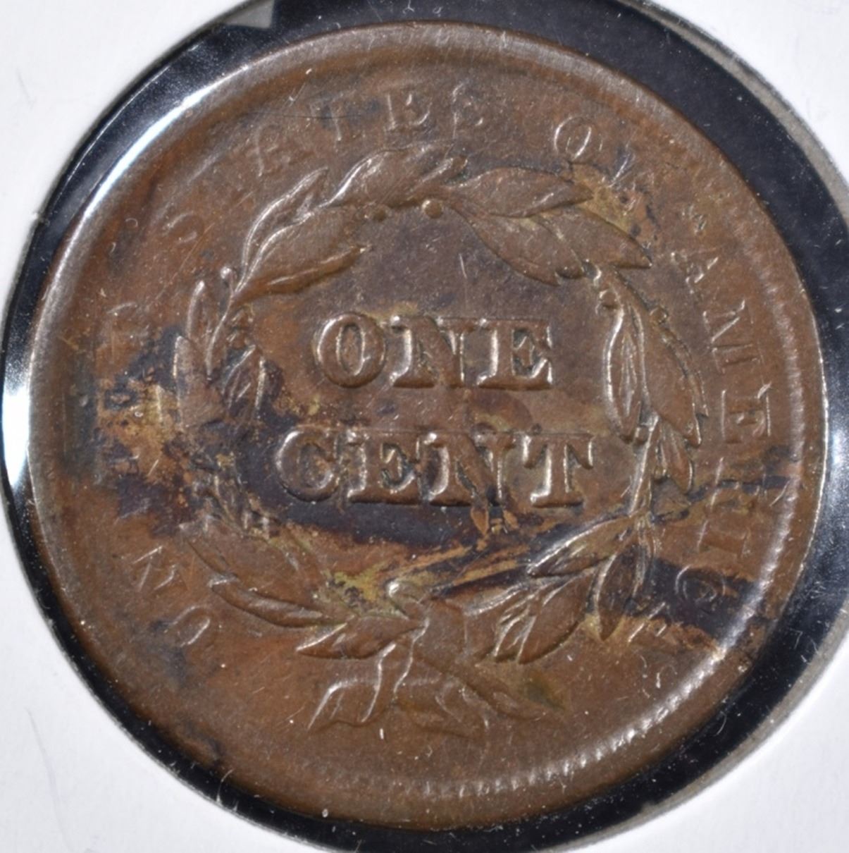 1841 LARGE CENT, VF BETTER DATE