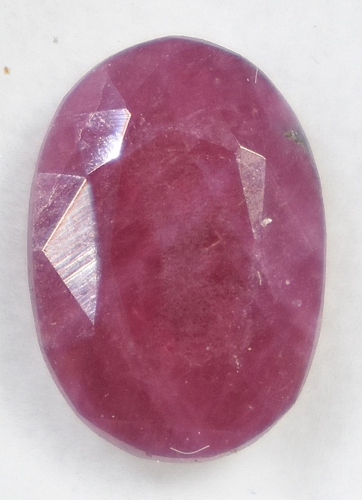 3.6 CARATS NATURAL RUBY OVAL CUT EGL #DO-261