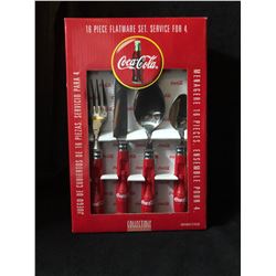 COCA COLA 16 PIECE FLATWARE SET
