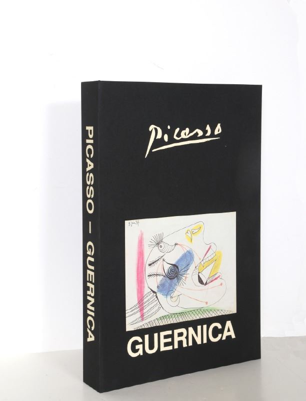Pablo Picasso, Guernica: 42 Sketches on Paper Portfolio Book 1990