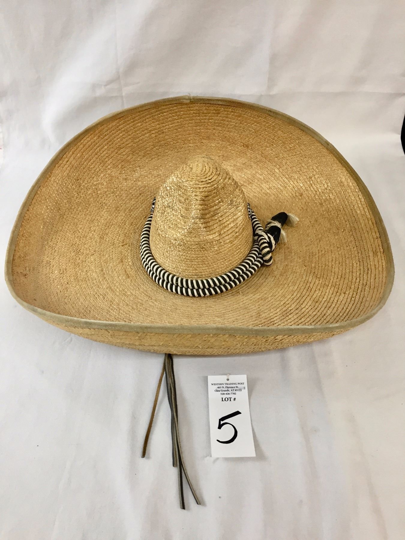 Large, Vintage Mexican Sombrero