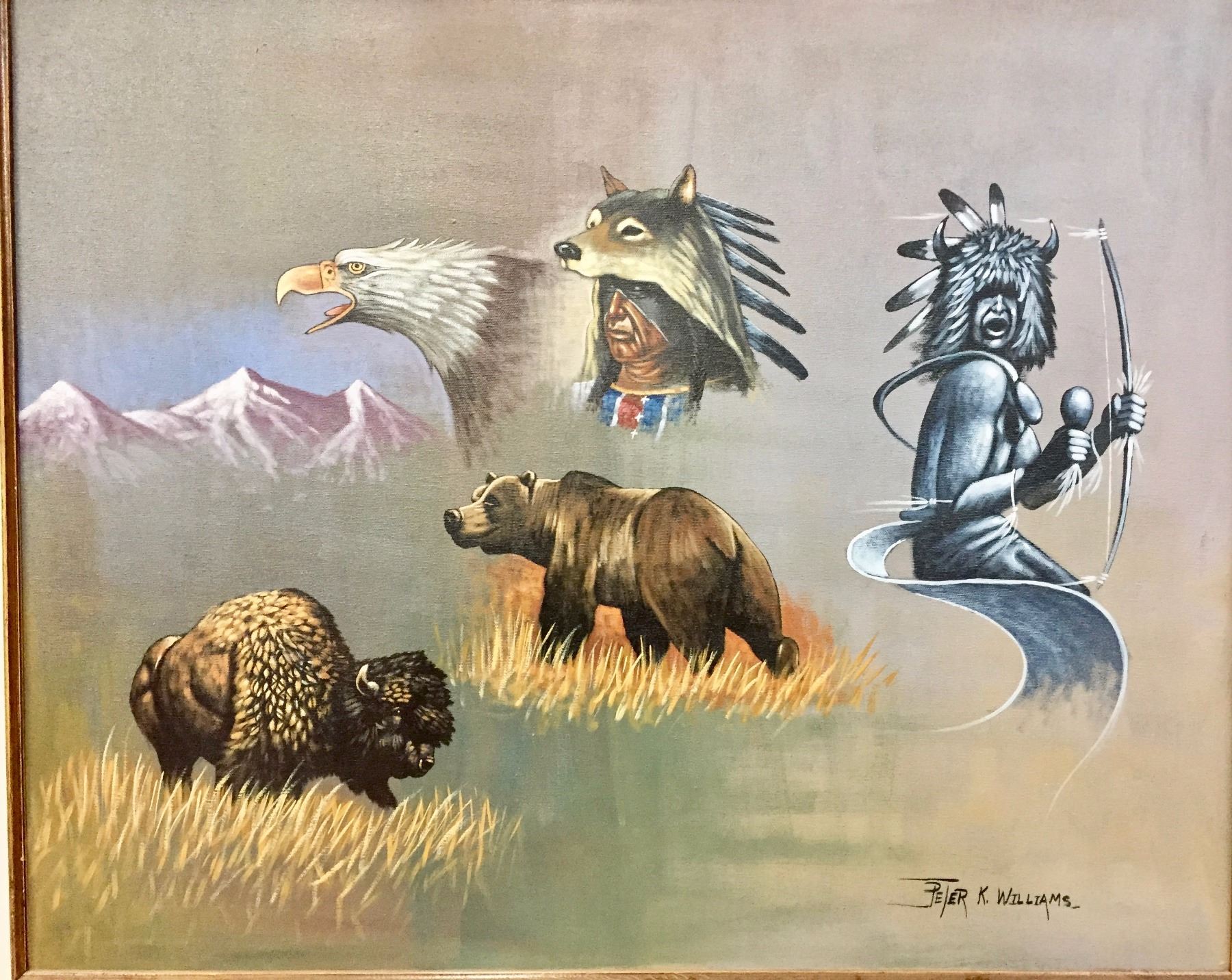 Original Oil Painting - Peter Williams