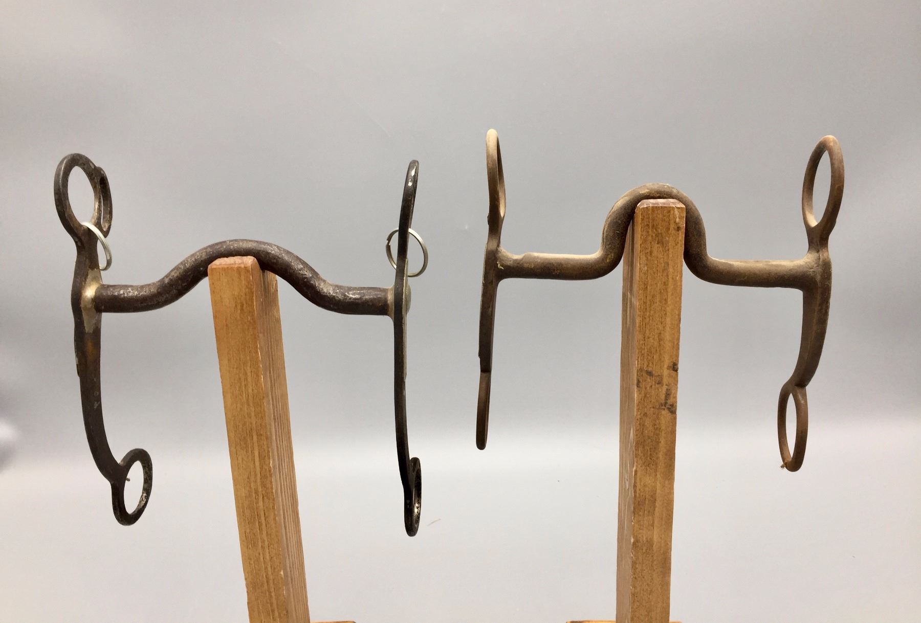 Two Antique Horse Bits