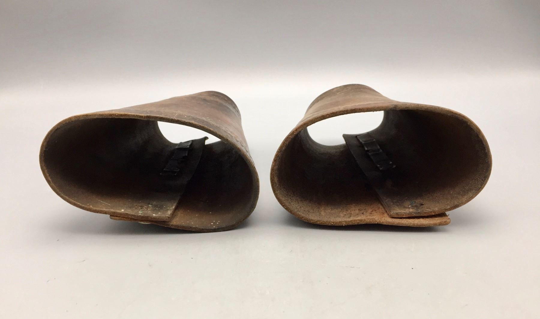 Antique Leather Cowboy Wrist Cuffs