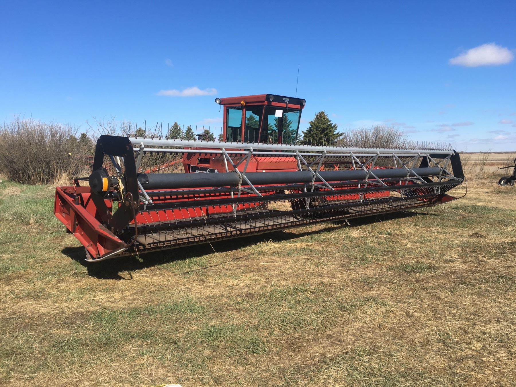 Case 6000 Swather, 1984, Gas, SN CCC0001558, 3456 hours