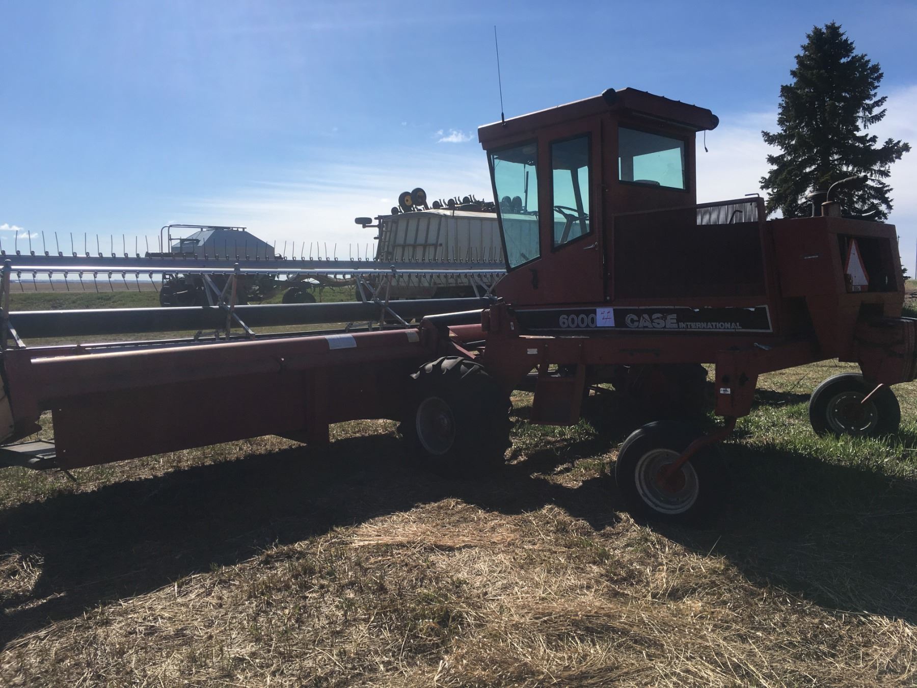 Case 6000 Swather, 1984, Gas, SN CCC0001558, 3456 hours