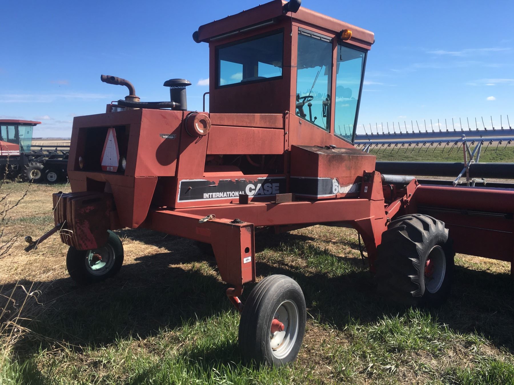Case 6000 Swather, 1984, Gas, SN CCC0001558, 3456 hours
