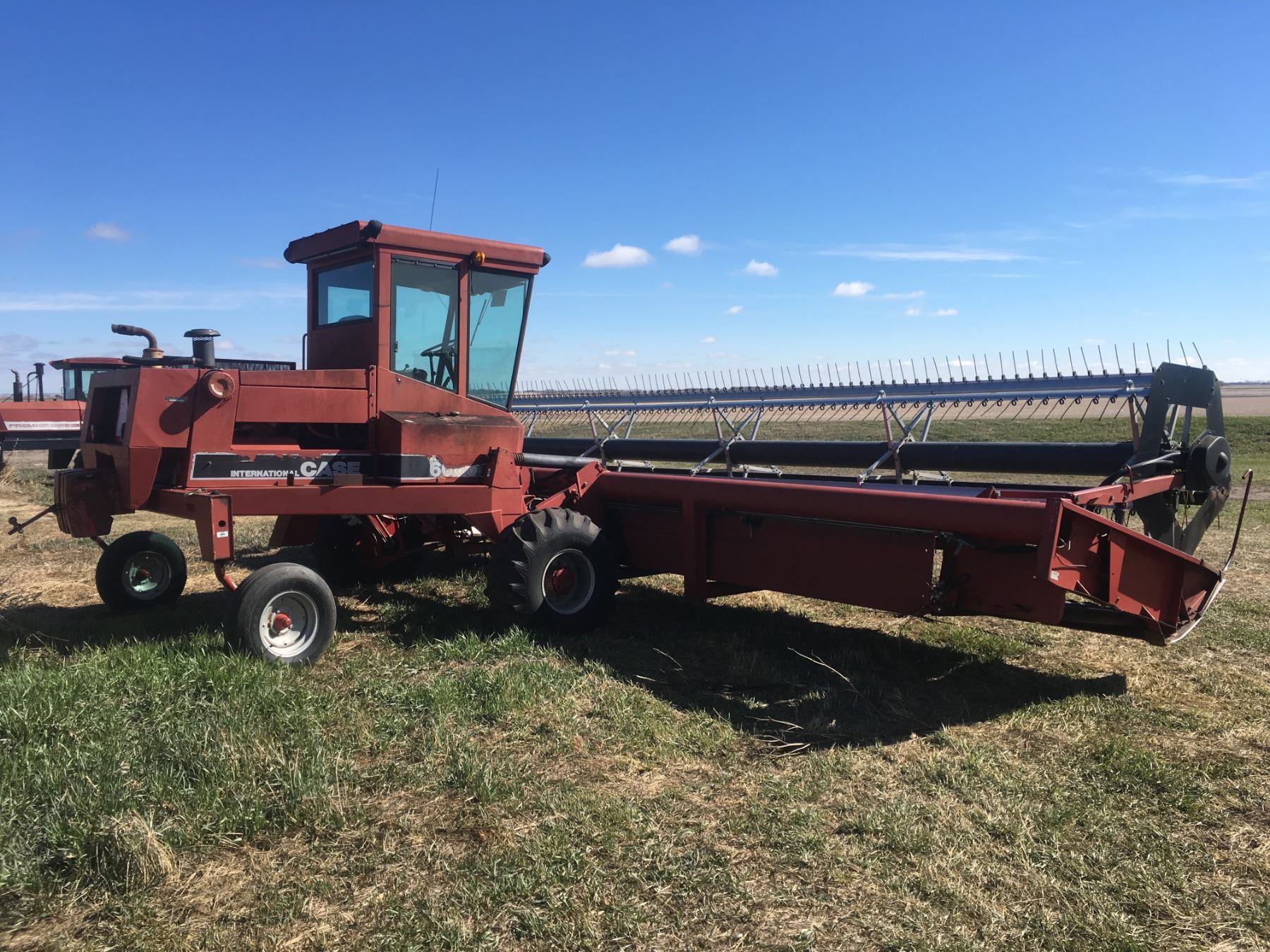 Case 6000 Swather, 1984, Gas, SN CCC0001558, 3456 hours