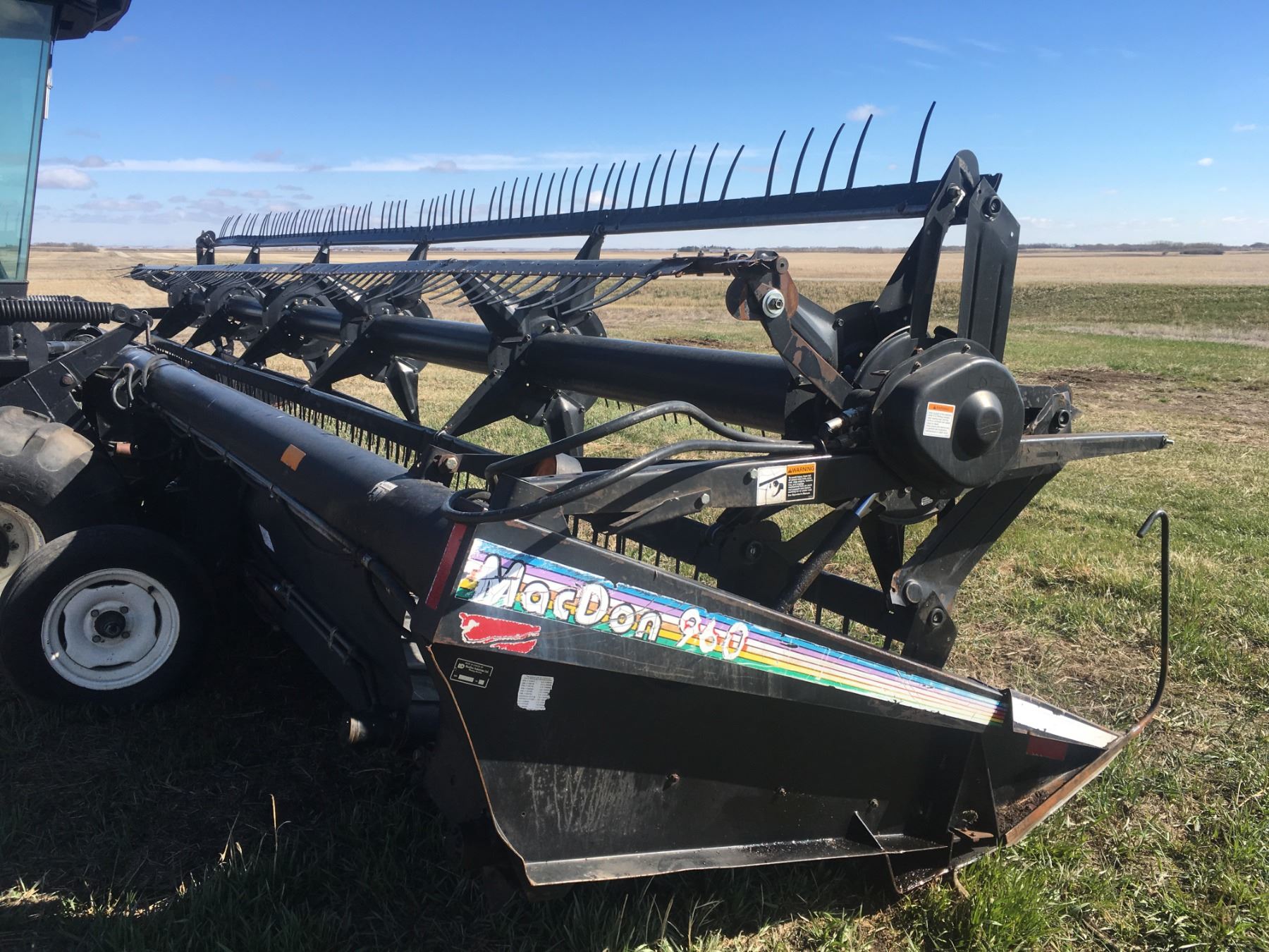 MacDon 960 Header, 1998, 36ft Draper Header, SN 116687