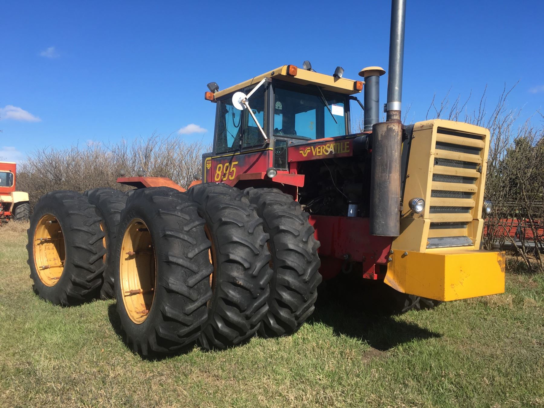 Versatile 895 4x4 Tractor, 1980, SN 90065, 7764 hours