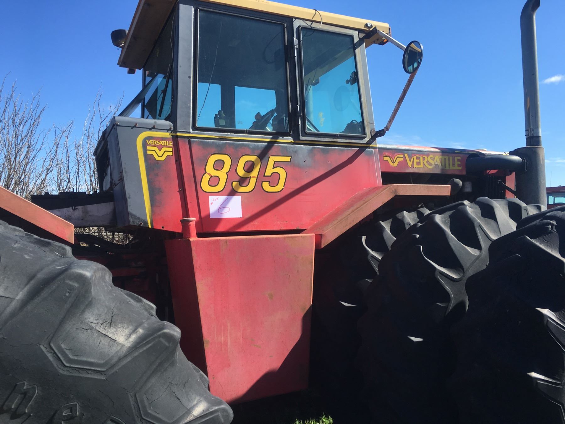 Versatile 895 4x4 Tractor, 1980, SN 90065, 7764 hours