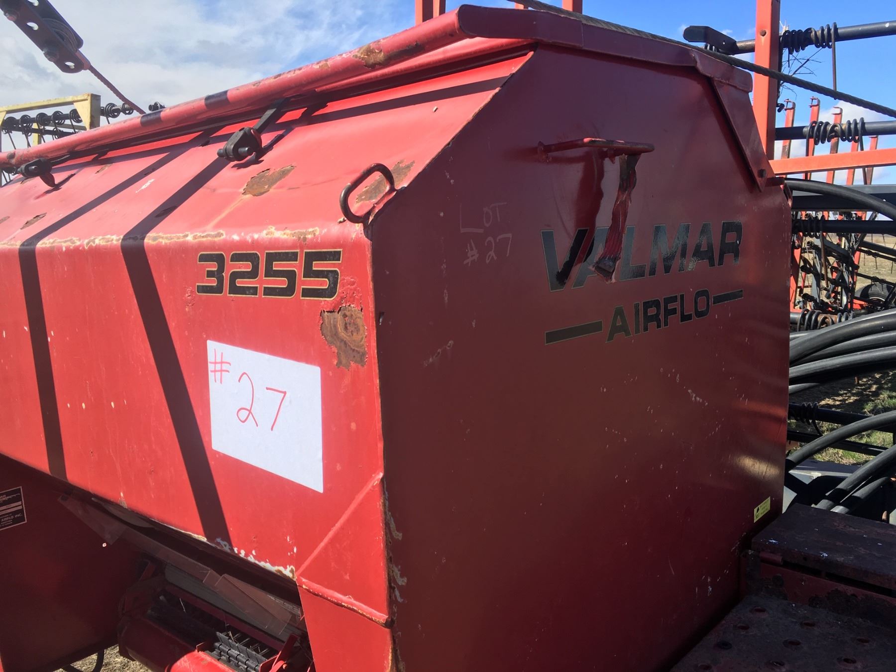 Flexicoil System 95 Harrow with 3255 Valmar Seeder