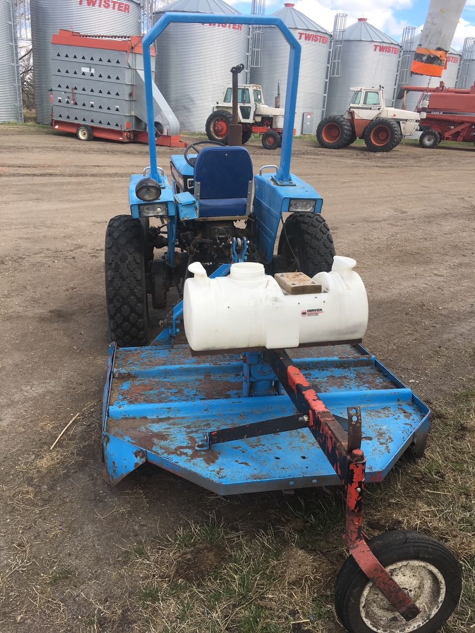 Bison II Utility Tractor, 25 HP Diesel with 42" Deck PTO Mower