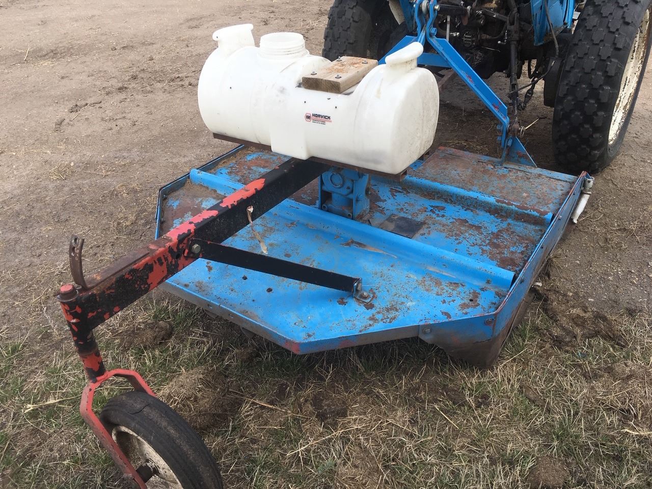 Bison II Utility Tractor, 25 HP Diesel with 42" Deck PTO Mower