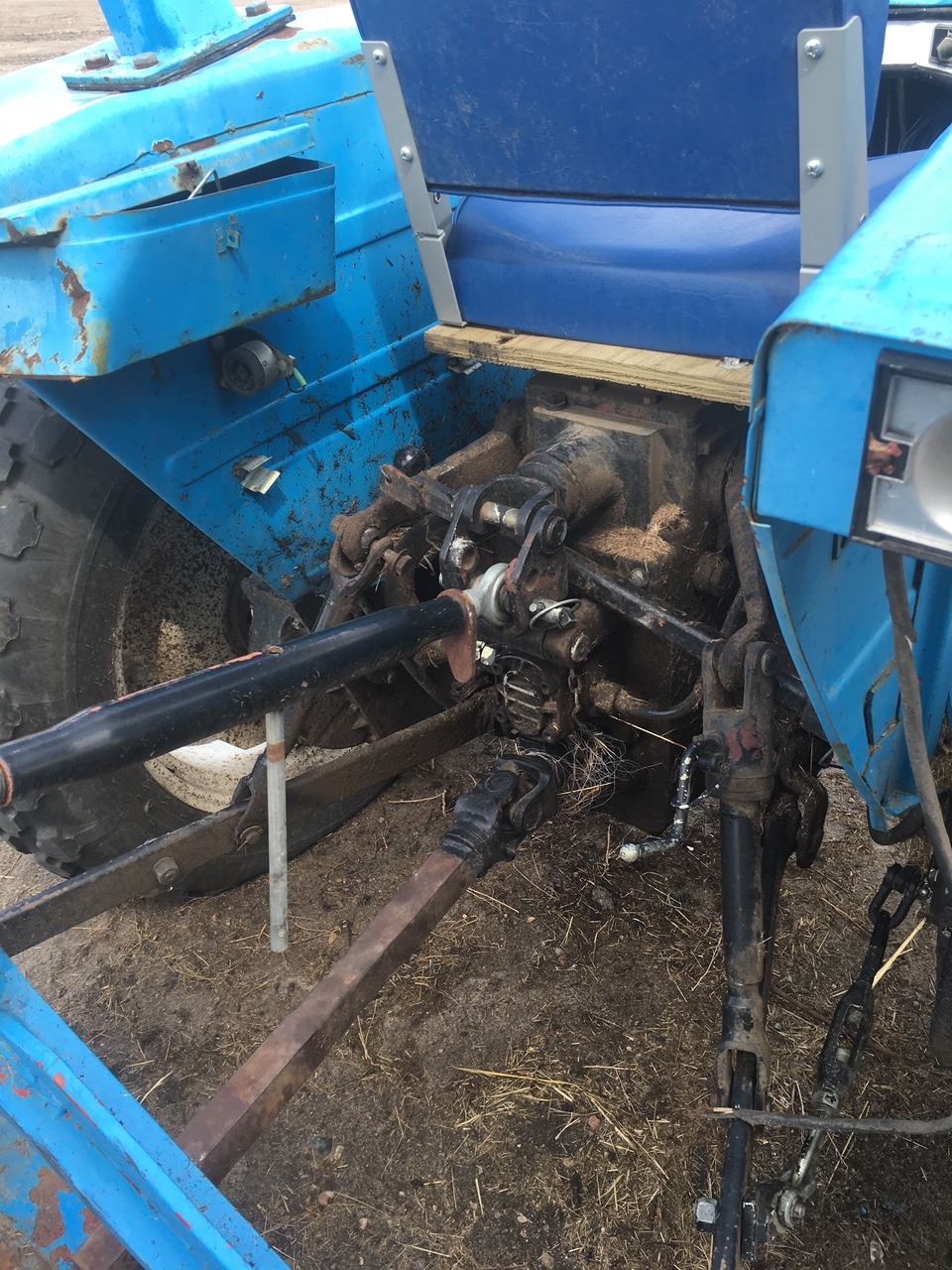 Bison II Utility Tractor, 25 HP Diesel with 42" Deck PTO Mower