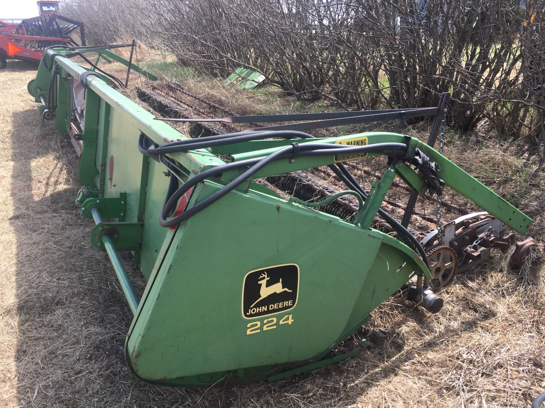John Deere 224 Pickup Header, SN 488567