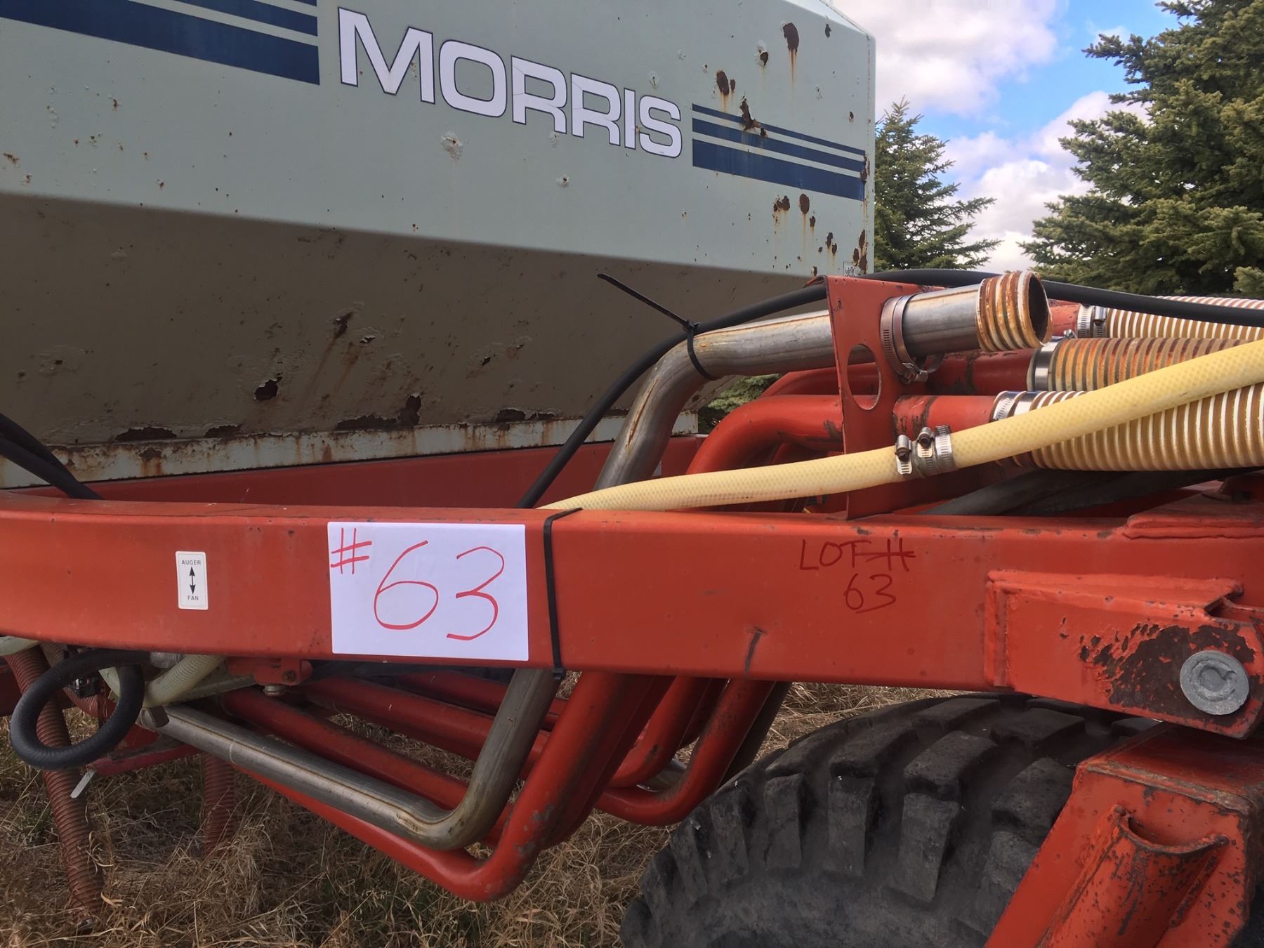 Morris 6180 Seed Cart, SN 6221