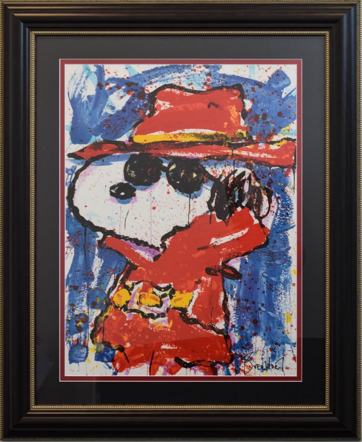 Tom Everhart- Lithograph "Undercover in Beverly Hills"