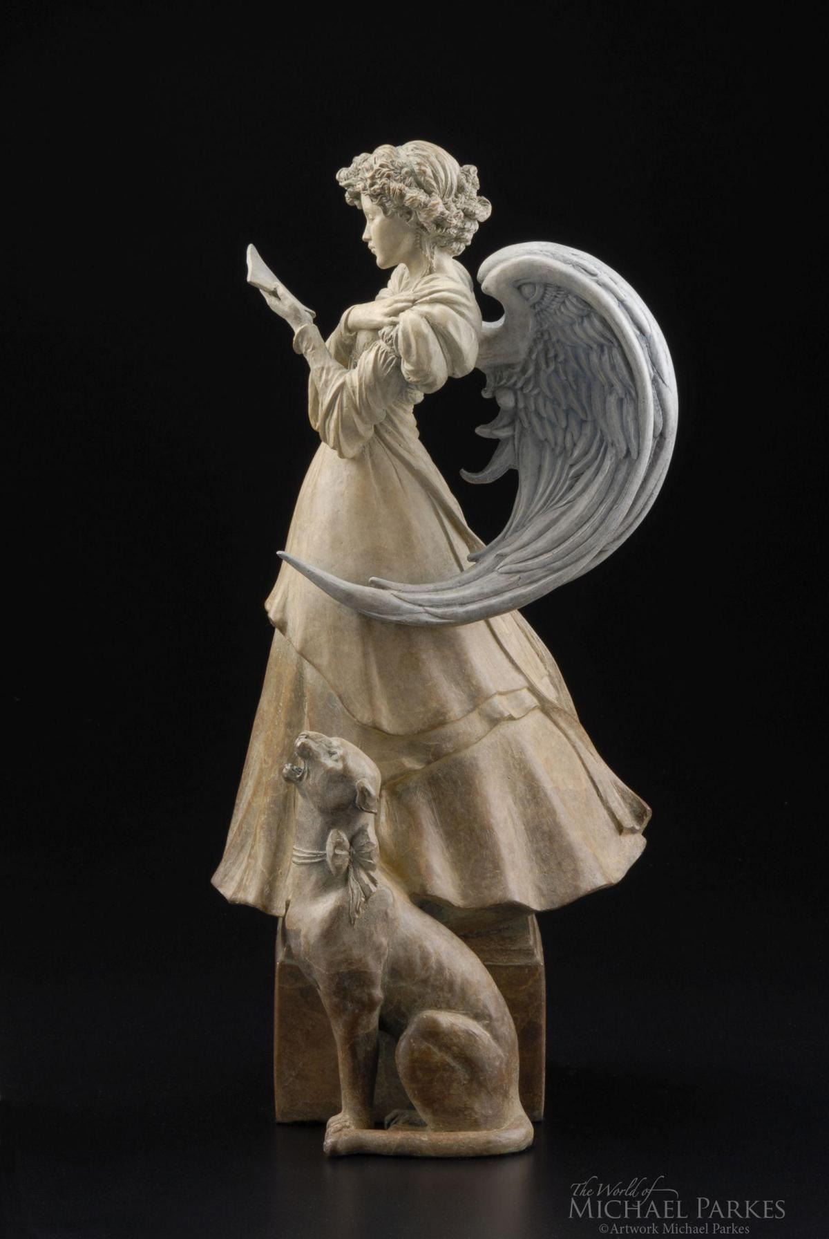 Michael Parkes "The Letter" Bronze Sculptures
