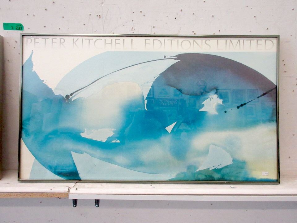 2 Large Peter Kitchell Framed Prints