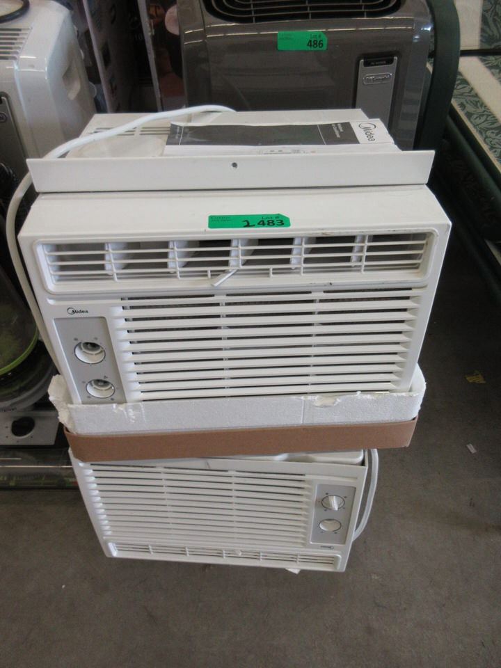 2 Midea Window Mount Air Conditioners