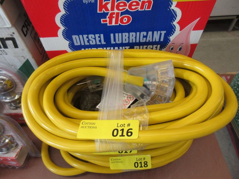 New Heavy Duty 25 Foot Multi End Extension Cord