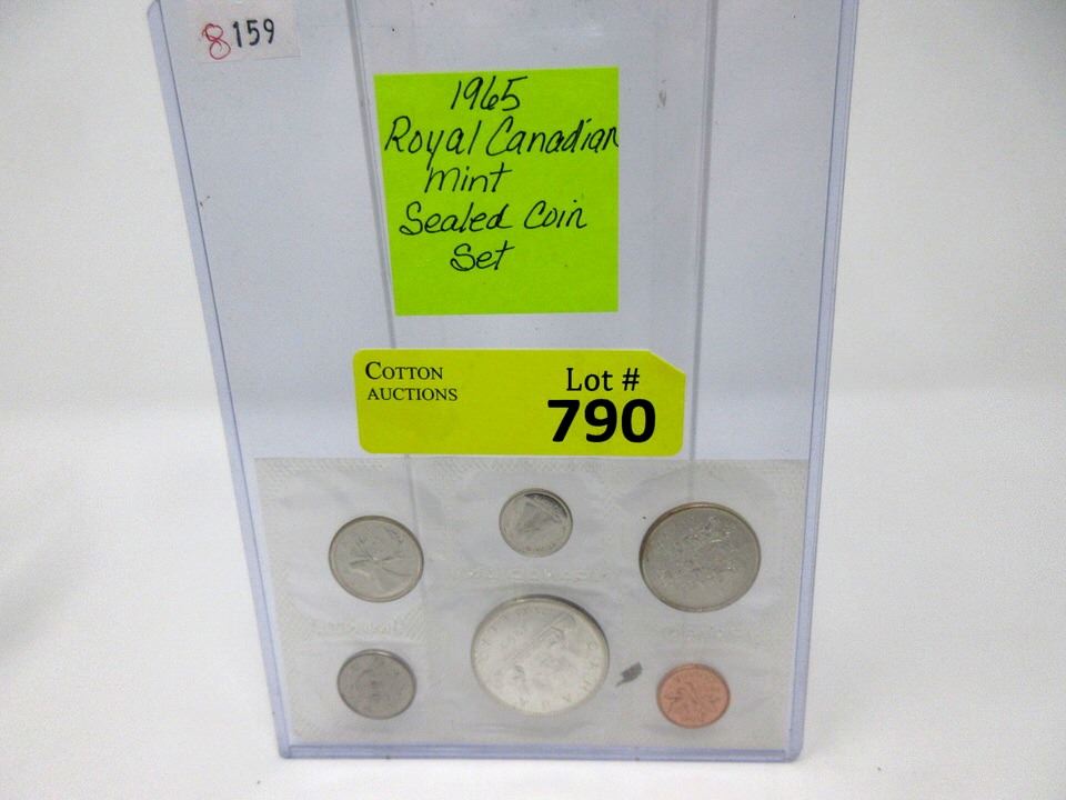 1965 Royal Canadian Mint Sealed Coin Set