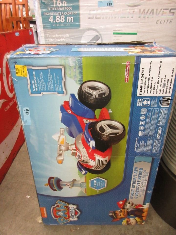 Paw Patrol Battery Powered Ride On Toy