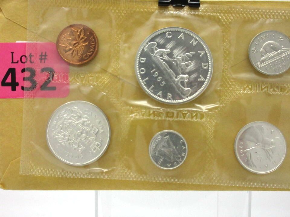 1965 Uncirculated Canadian Proof-Like Coin Set