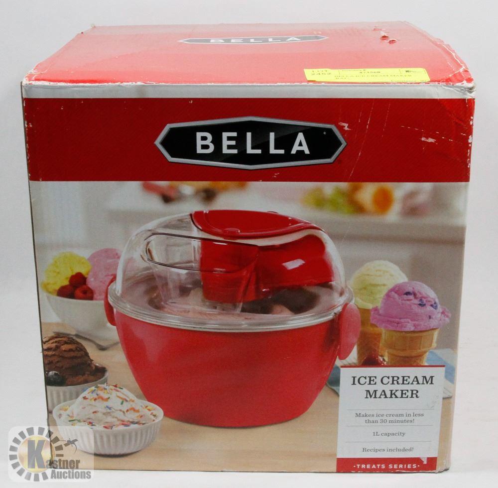NEW BELLA ICE CREAM MAKER - GENERAL,
