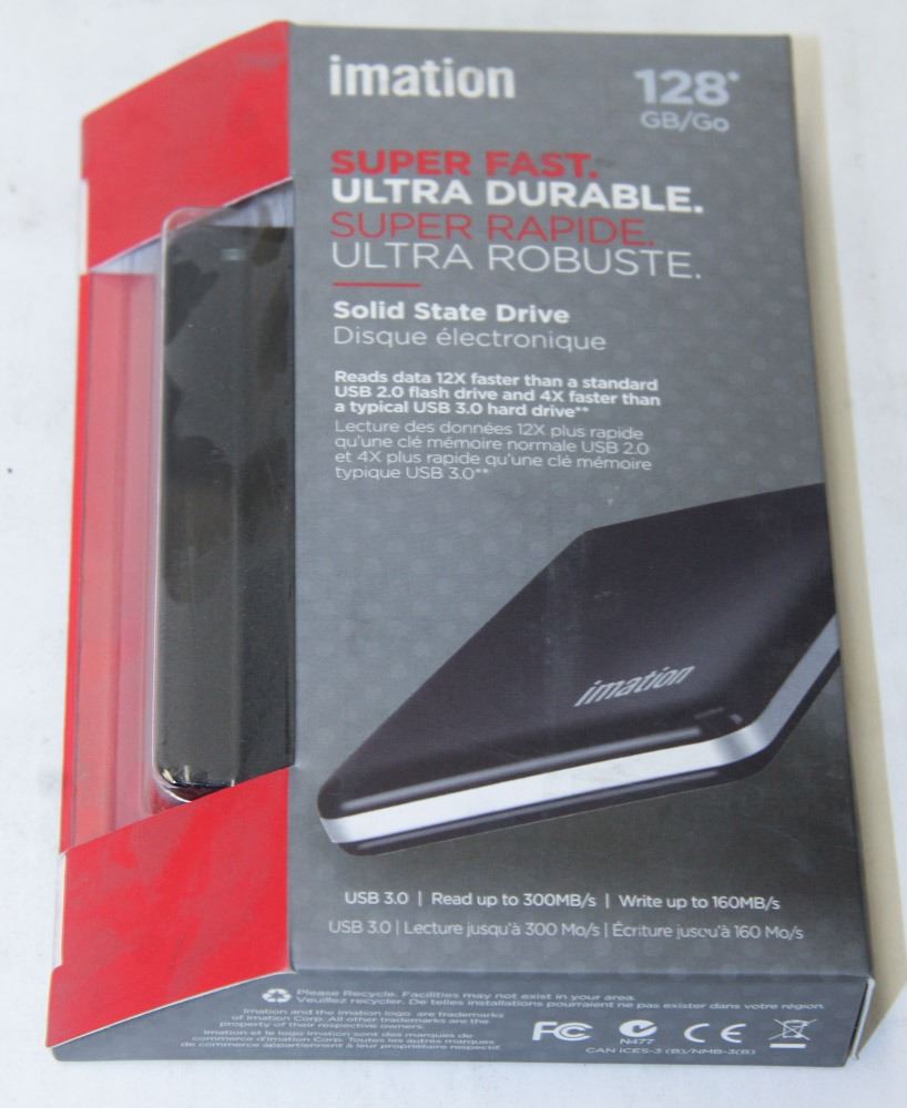 IMATION SUPER FAST ULTRA DURABLE SOLID STATE DRIVE