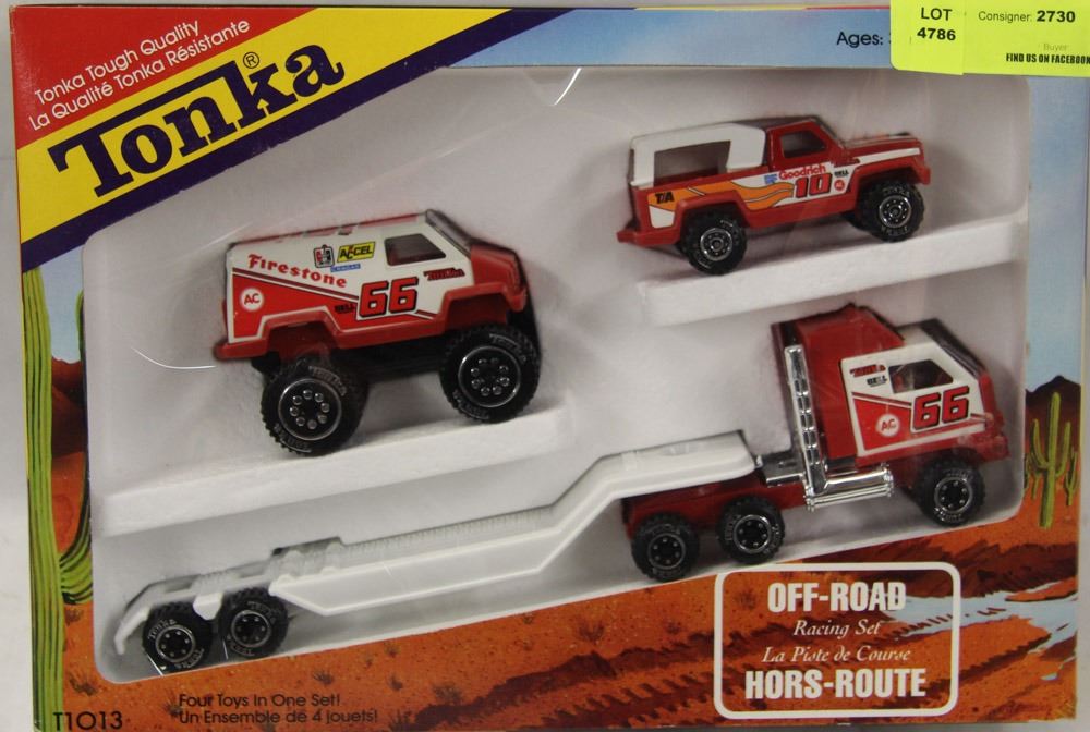 TONKA 4PC OFF ROAD RACING SET - Kastner Auctions
