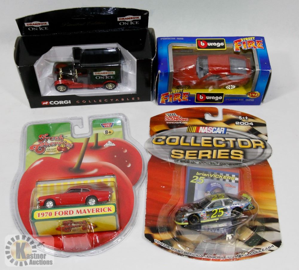 BOXED MINIATURE DIE CAST CAR COLLECTION