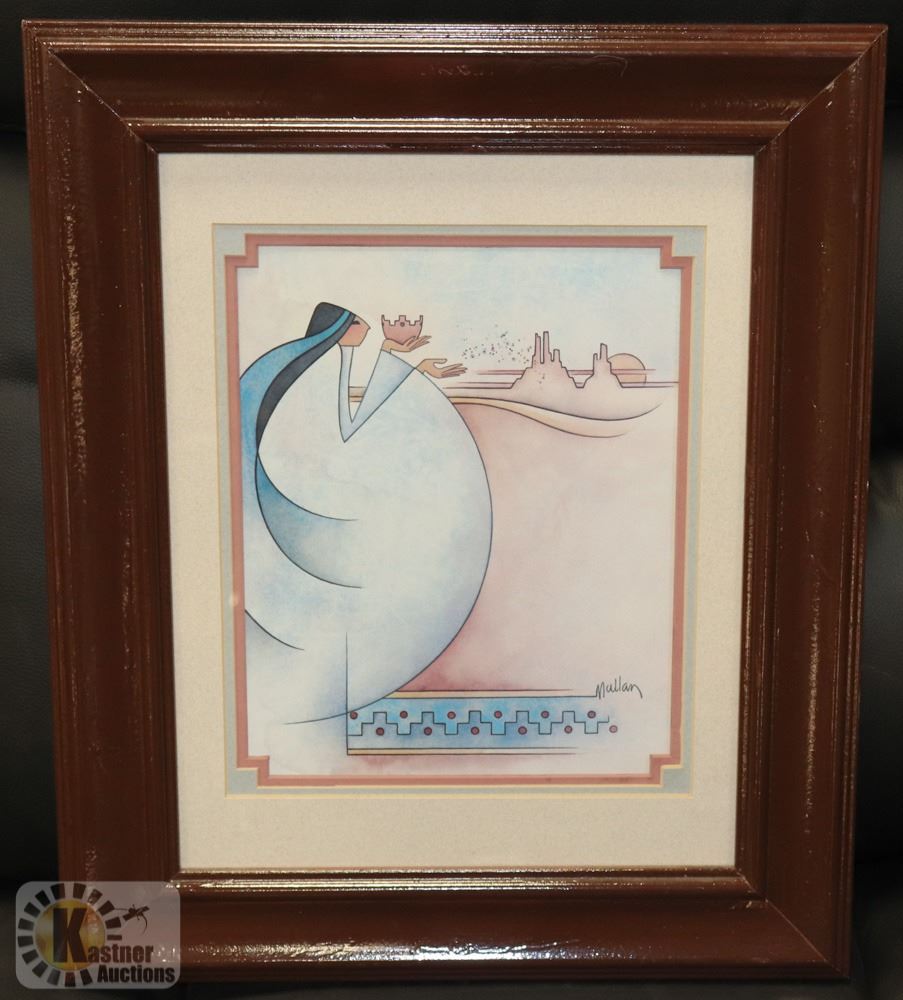 FRAMED PRINT BY G.E.MULLAN