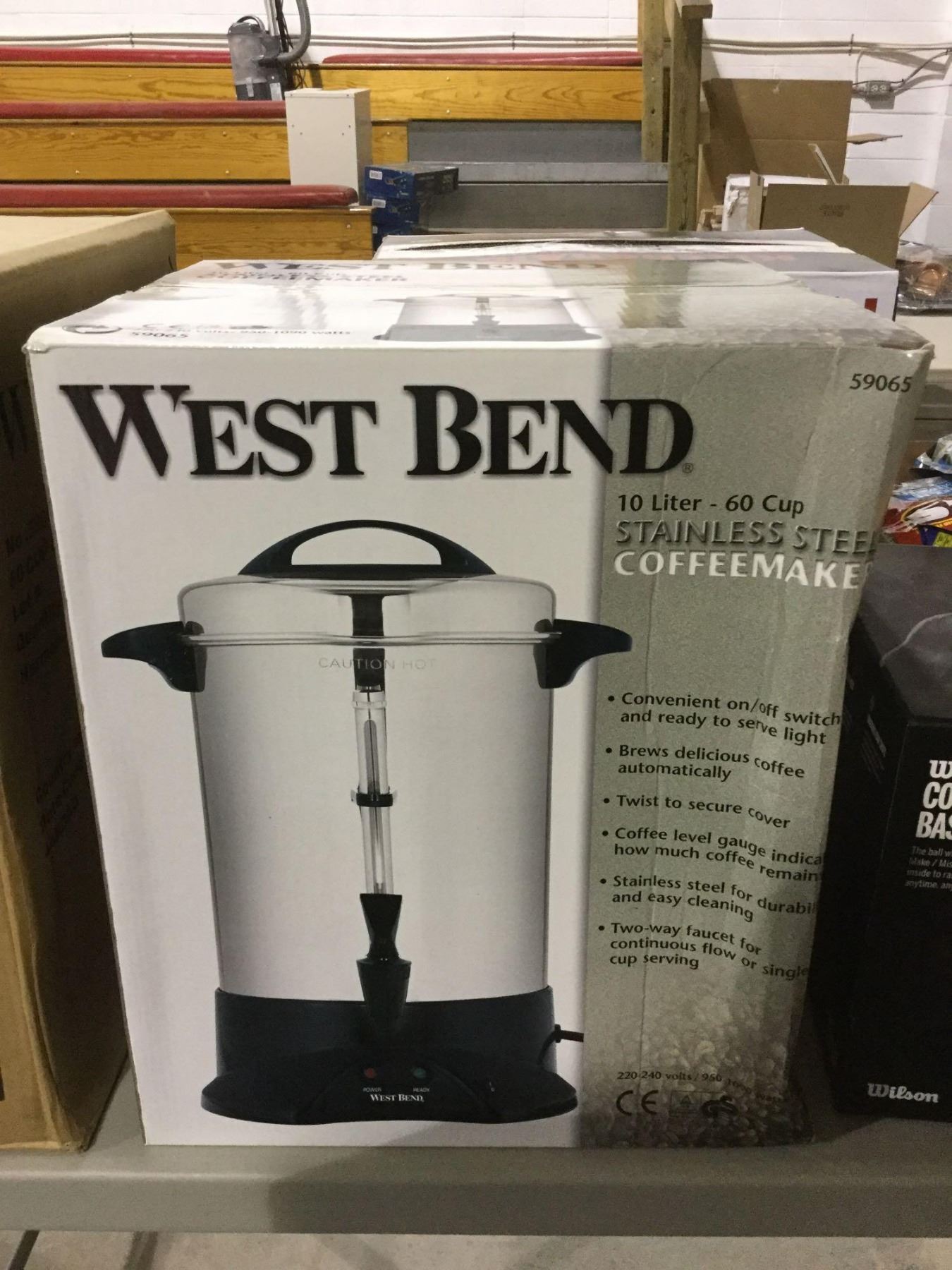 West Bend 10L Stainless Steel Coffee Maker