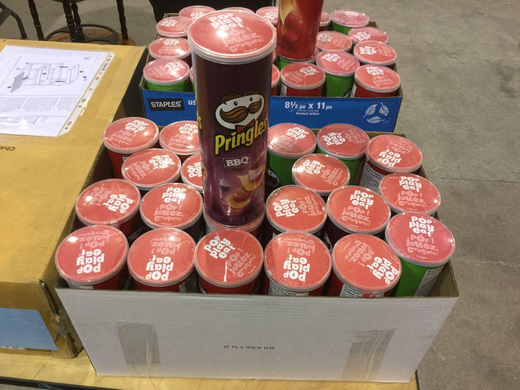 Case of Assorted Pringles