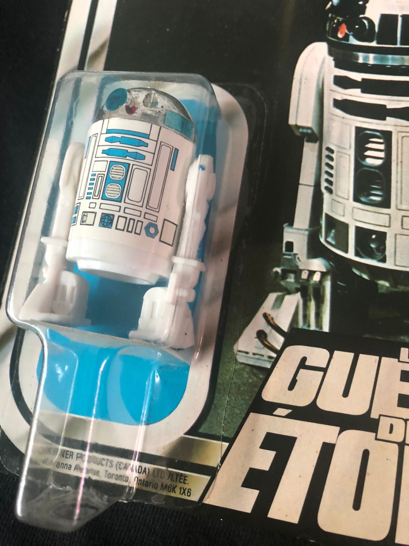 Vintage Original 1977 Star Wars R2-D2 Action Figure OC