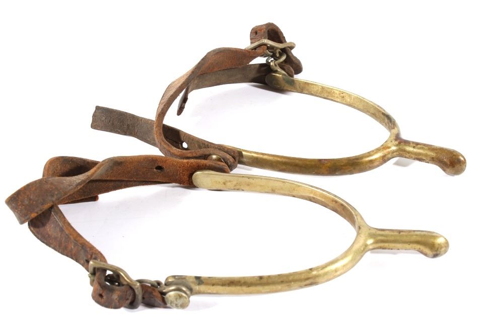 U.S. G.A.P. Cavalry Brass Spurs Model 1885