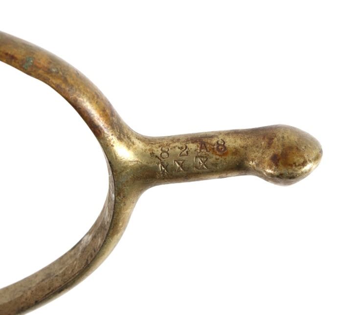 U.S. G.A.P. Cavalry Brass Spurs Model 1885