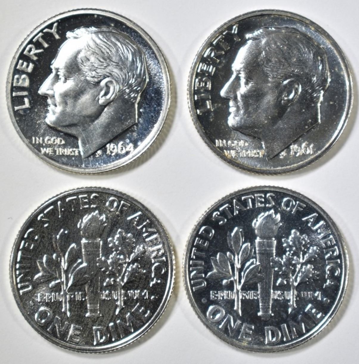 50 PROOF SILVER ROOSEVELT DIMES MIXED DATES