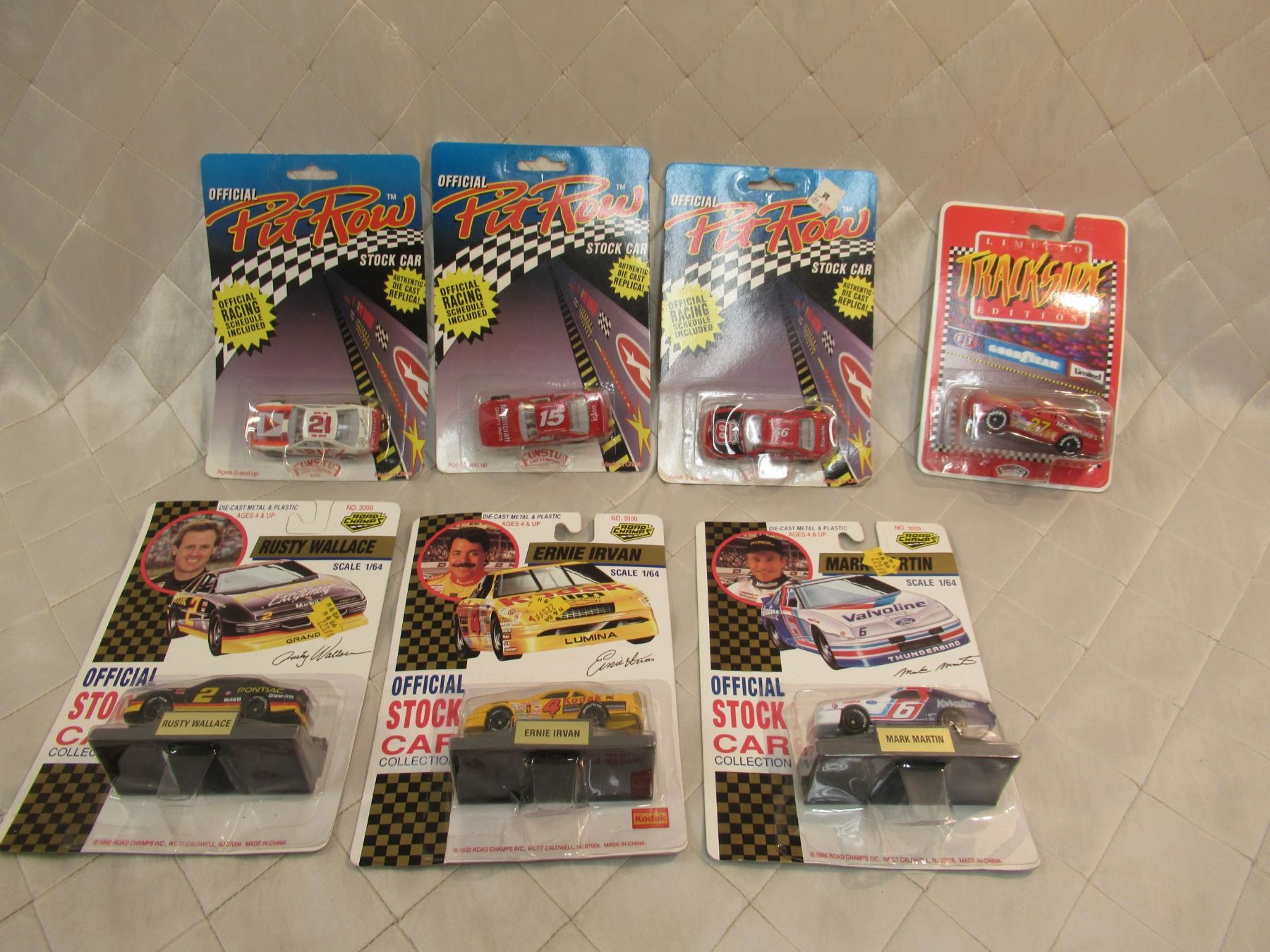 7 Diecast Stock Cars