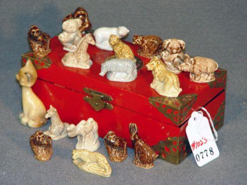 LOT 17 WADE PORCELAIN ANIMALS FROM RED ROSE TEA I