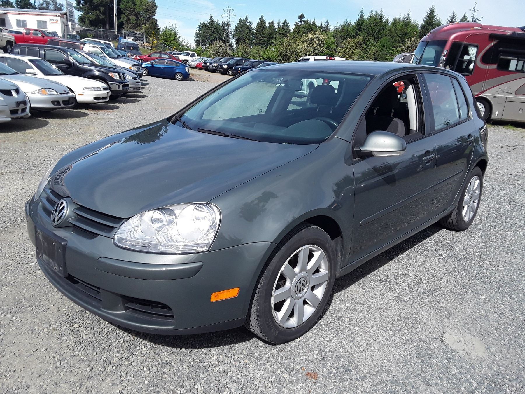 D3 -- 2007 VW RABBIT , Green , 273895 KM's