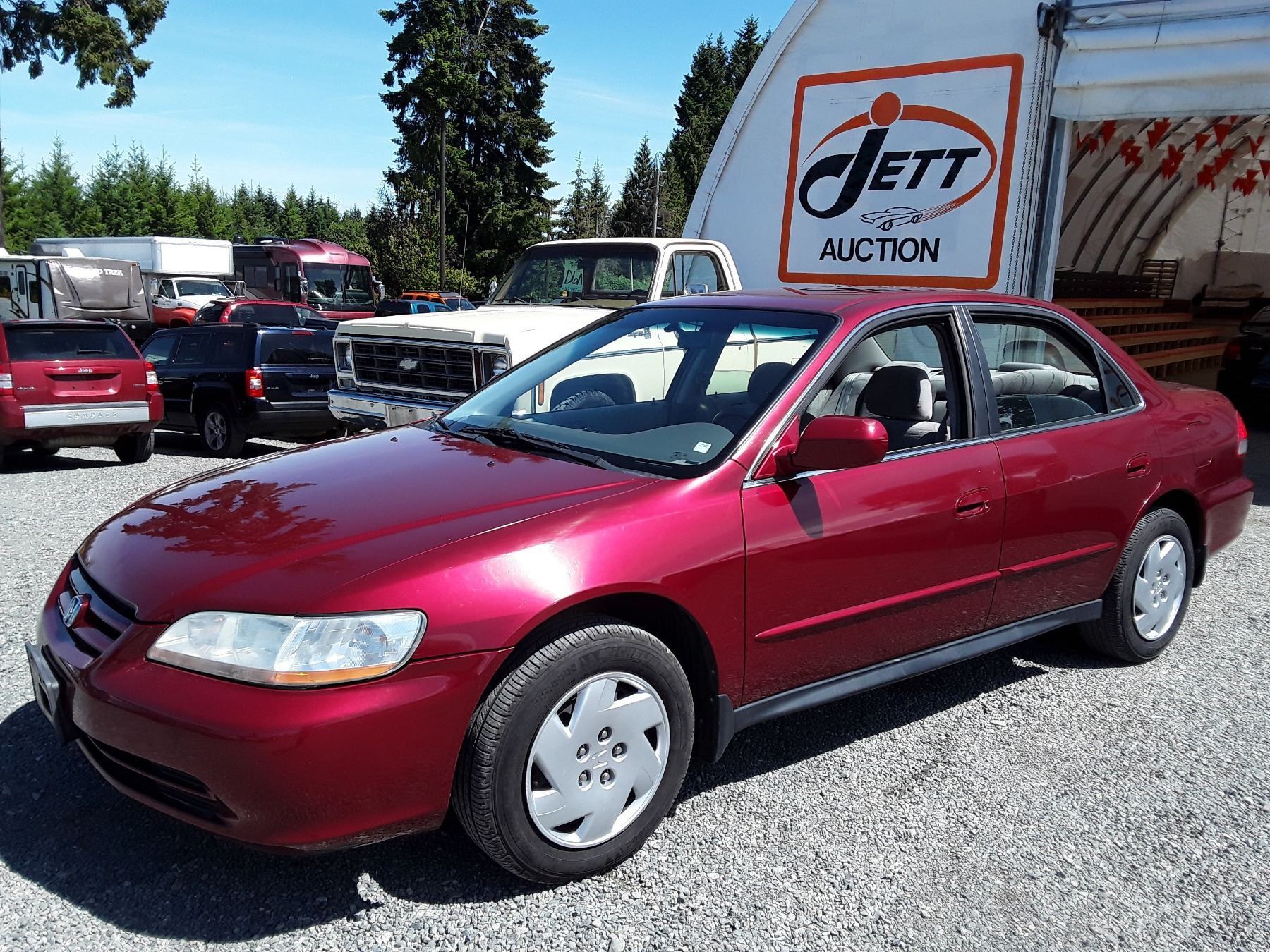C4 -- 2001 HONDA ACCORD LX , Red , 239355 KM's