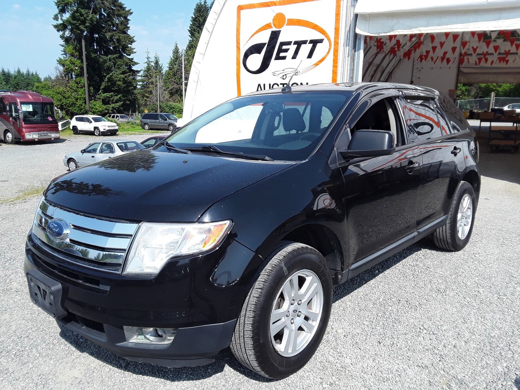 J5 -- 2008 FORD EDGE SE , Black , 188961 KM's