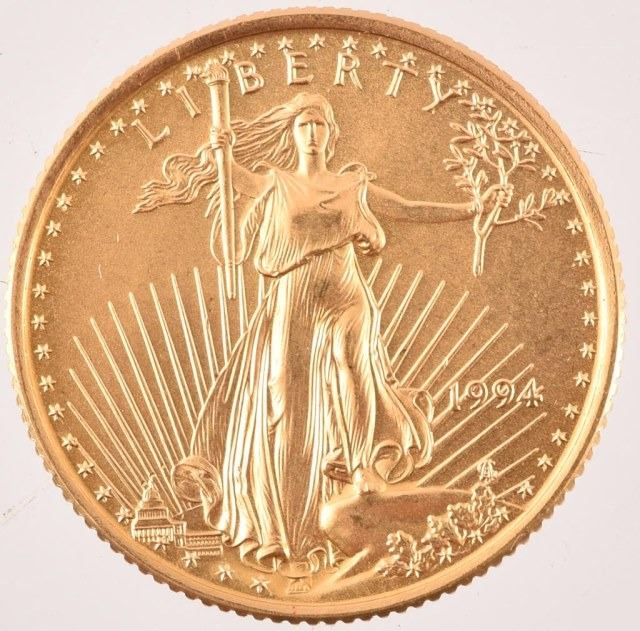 Pair of 1994 $10 & $5 Liberty Gold Coins