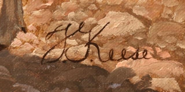 Travis Keese White Tail Deer Painting